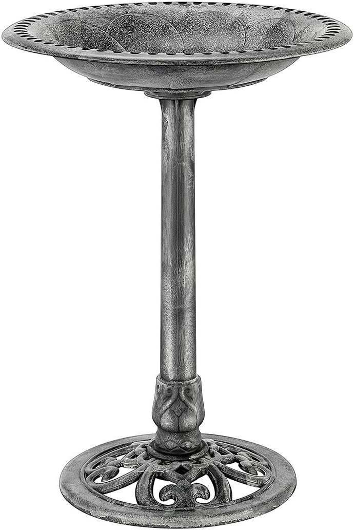 Charlton Home Demetrion Polyresin Birdbath & Reviews - Wayfair Canada