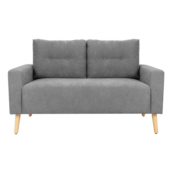 Hashtag Home Theodore 55'' Upholstered Loveseat & Reviews | Wayfair