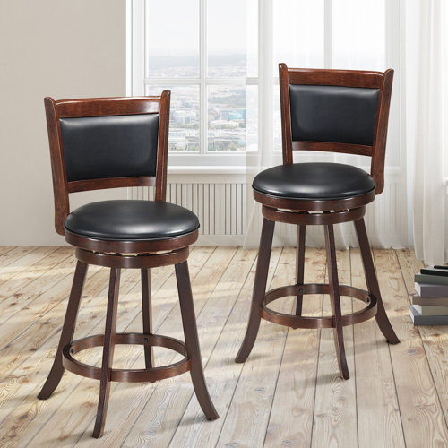 Red Wood Bar Stools & Counter Stools You'll Love | Wayfair