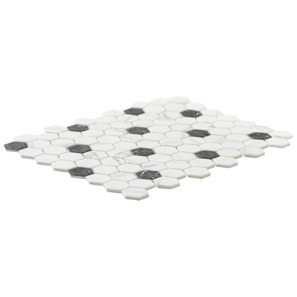 Long Island Mosaics & Tile Eterna 1" x 1" Glass Shiny Mosaic Wall And ...