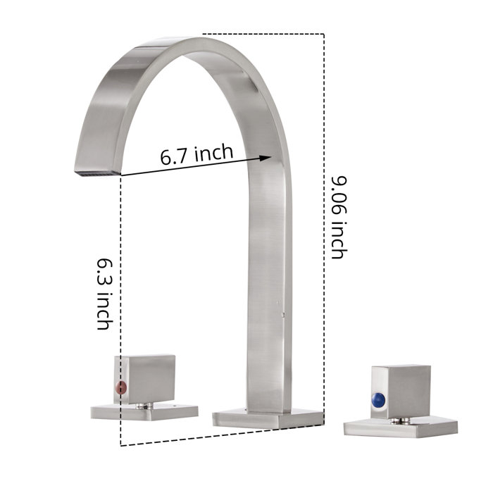 VIBRANTBATH 2-handle Bathroom Faucet & Reviews | Wayfair