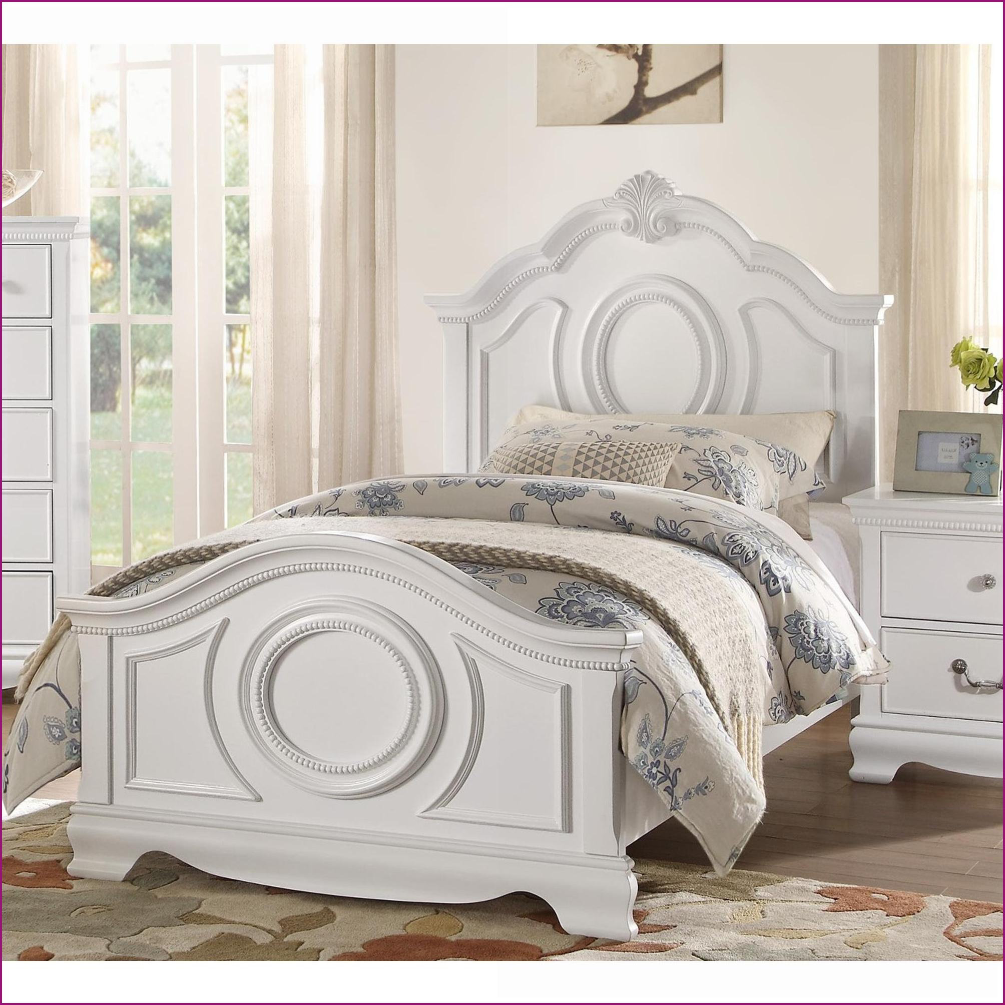 Ebern Designs Twin Size Traditional Wood Panel Bed with Bead Molding ...