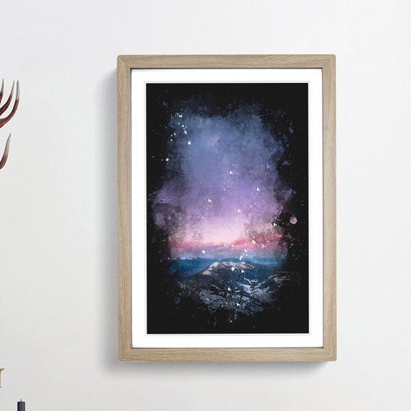 East Urban Home Mountain Peaks in the Dolomites Italy - Picture Frame ...