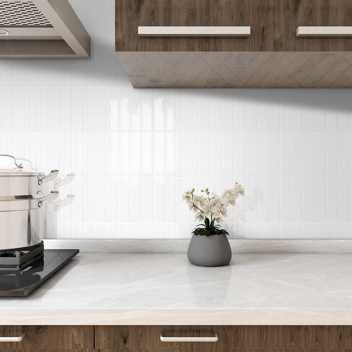 commomy Peel and Stick Backsplash Tiles 12"x12" (Set of 10)- & Reviews ...