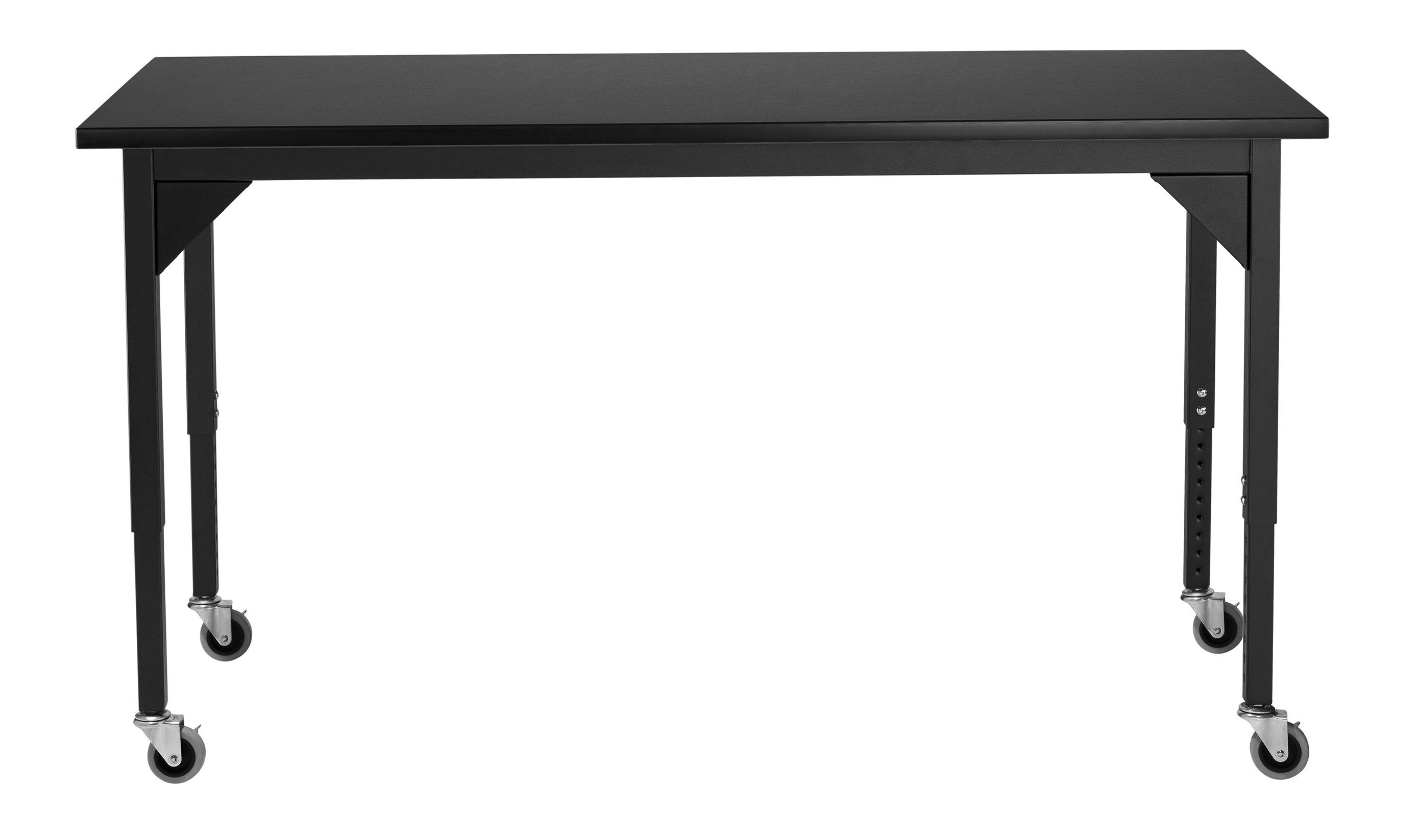 National Public Seating NPS Steel Adjustable Height, Casters and ...