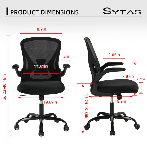 Inbox Zero Kliton Ergonomic Task Chair | Wayfair