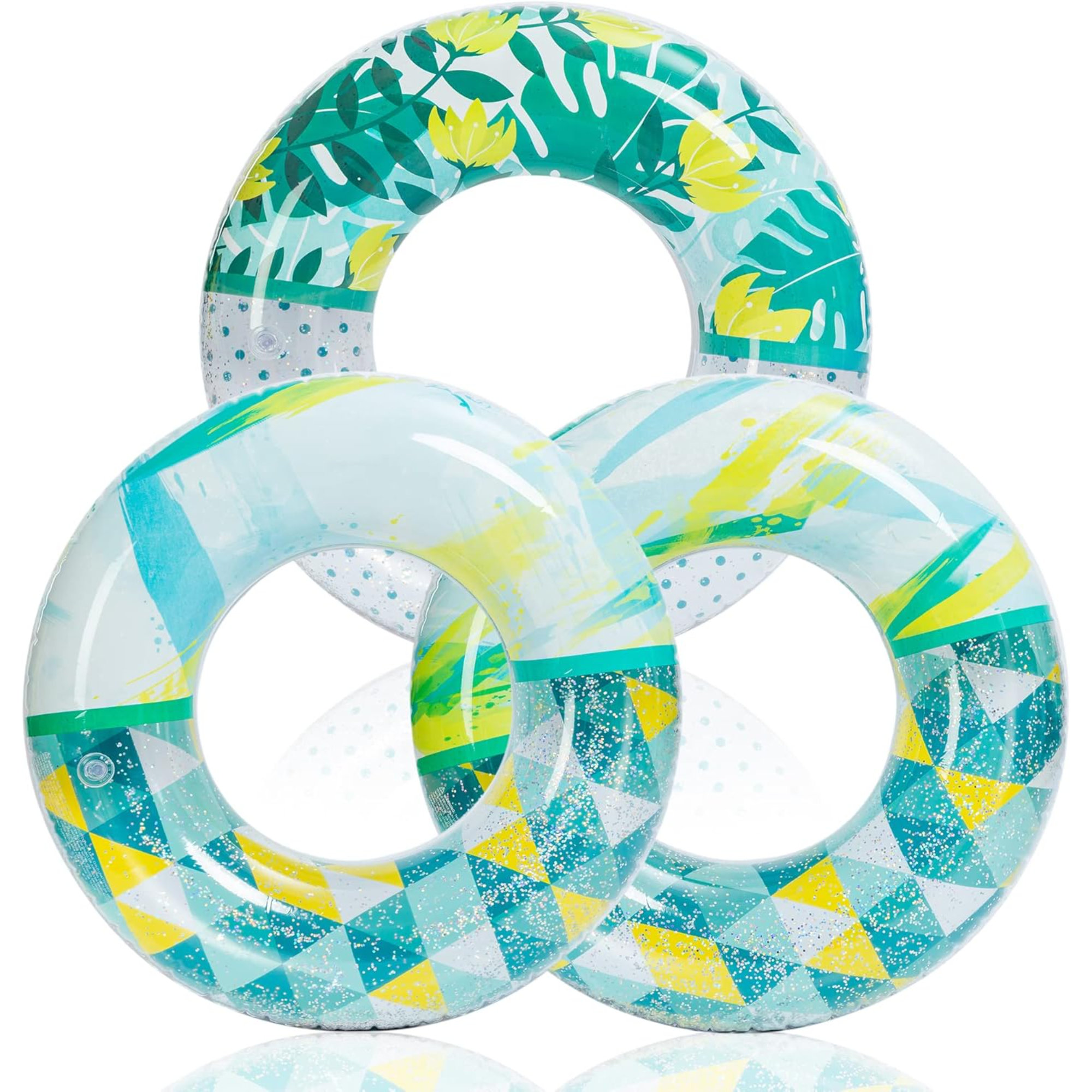 Fairmont Park Pool Inflatables Swimming Rings 82.5Cm (3 Pack), Rubber ...