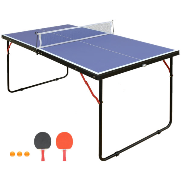 Yesurprise Foldable Indoor / Outdoor Table Tennis Table (Paddles ...