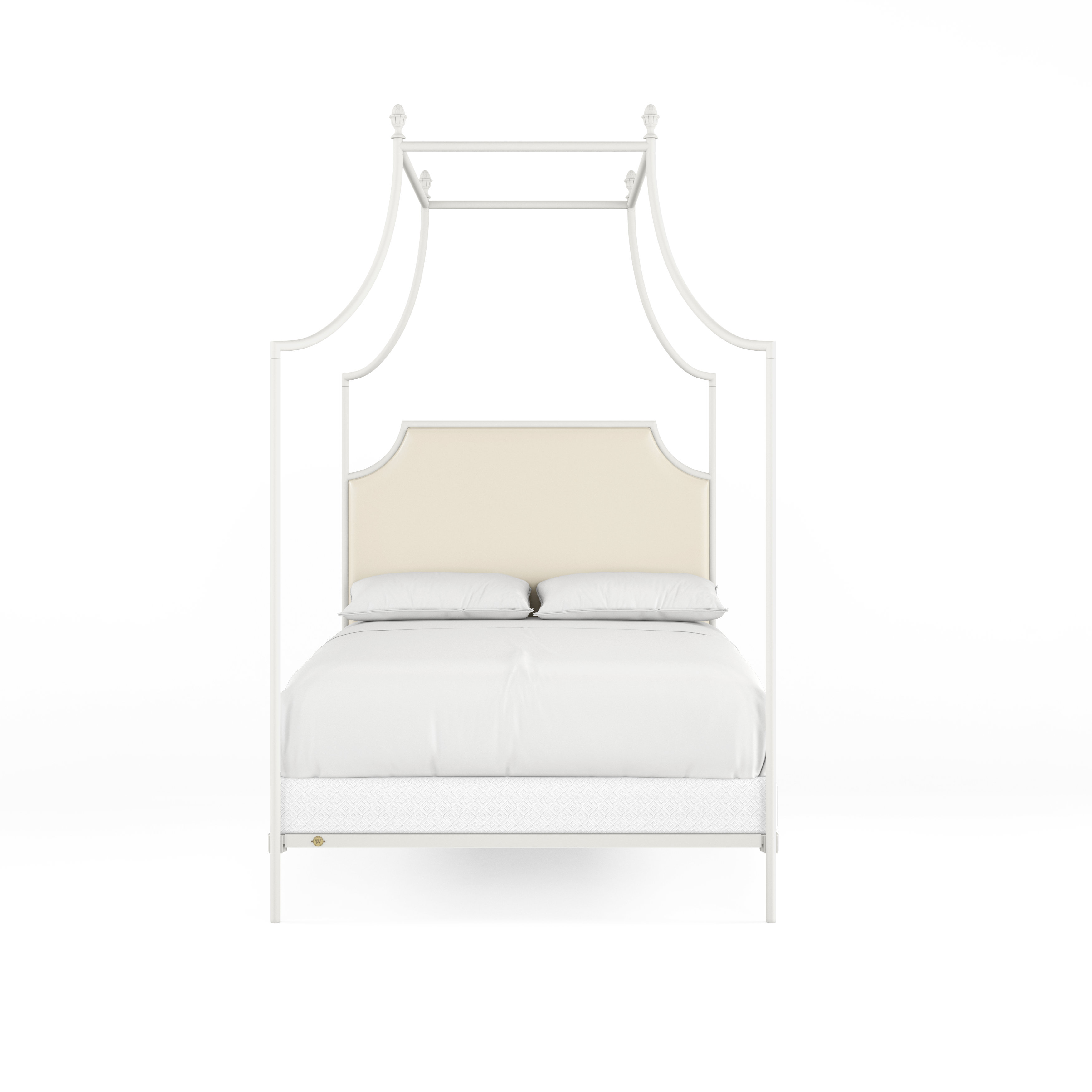 Worthen Custom Iron & Brass Furniture 337 Flying Arch Canopy Bed ...