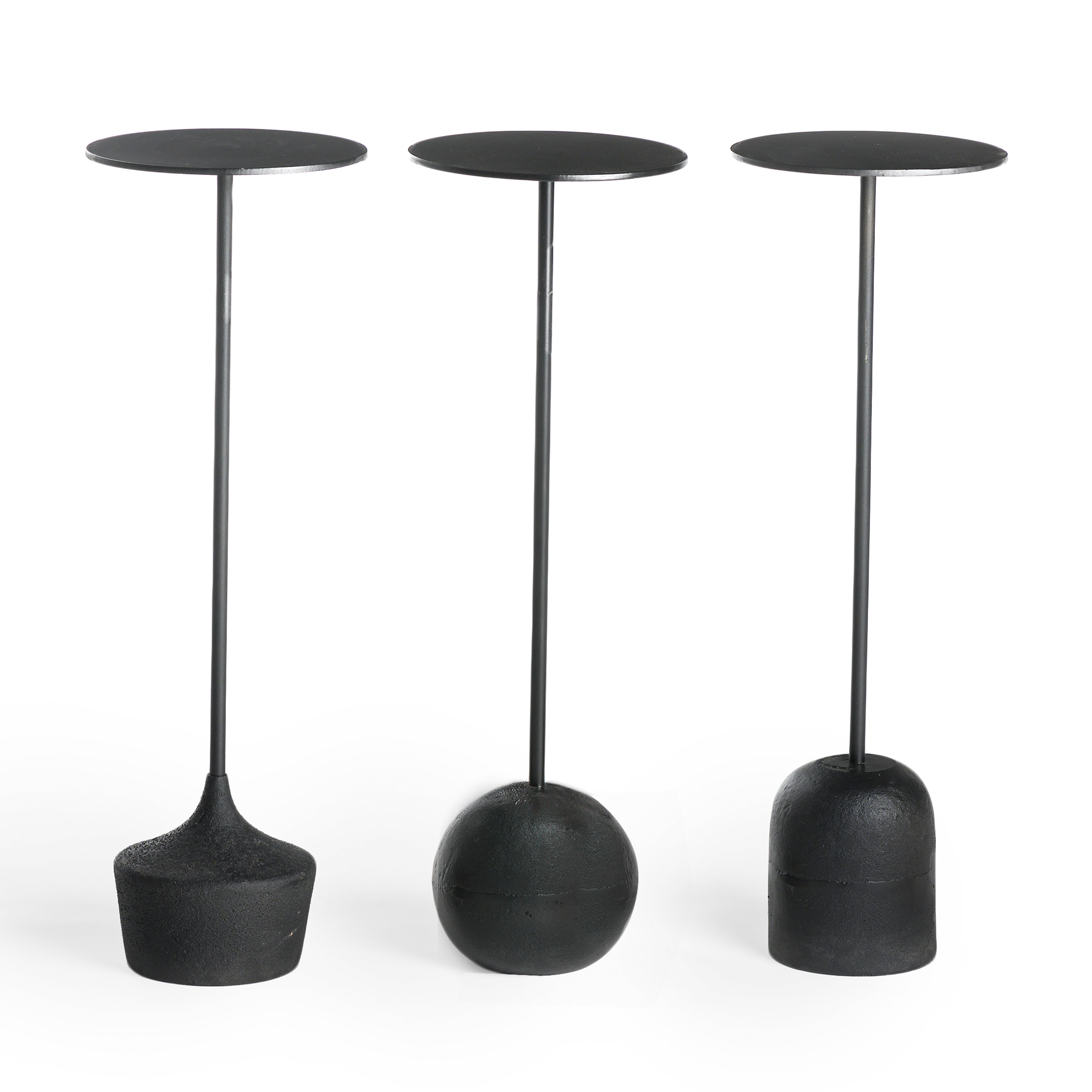 Wade Logan® Caramia Pedestal End Table Set & Reviews | Wayfair