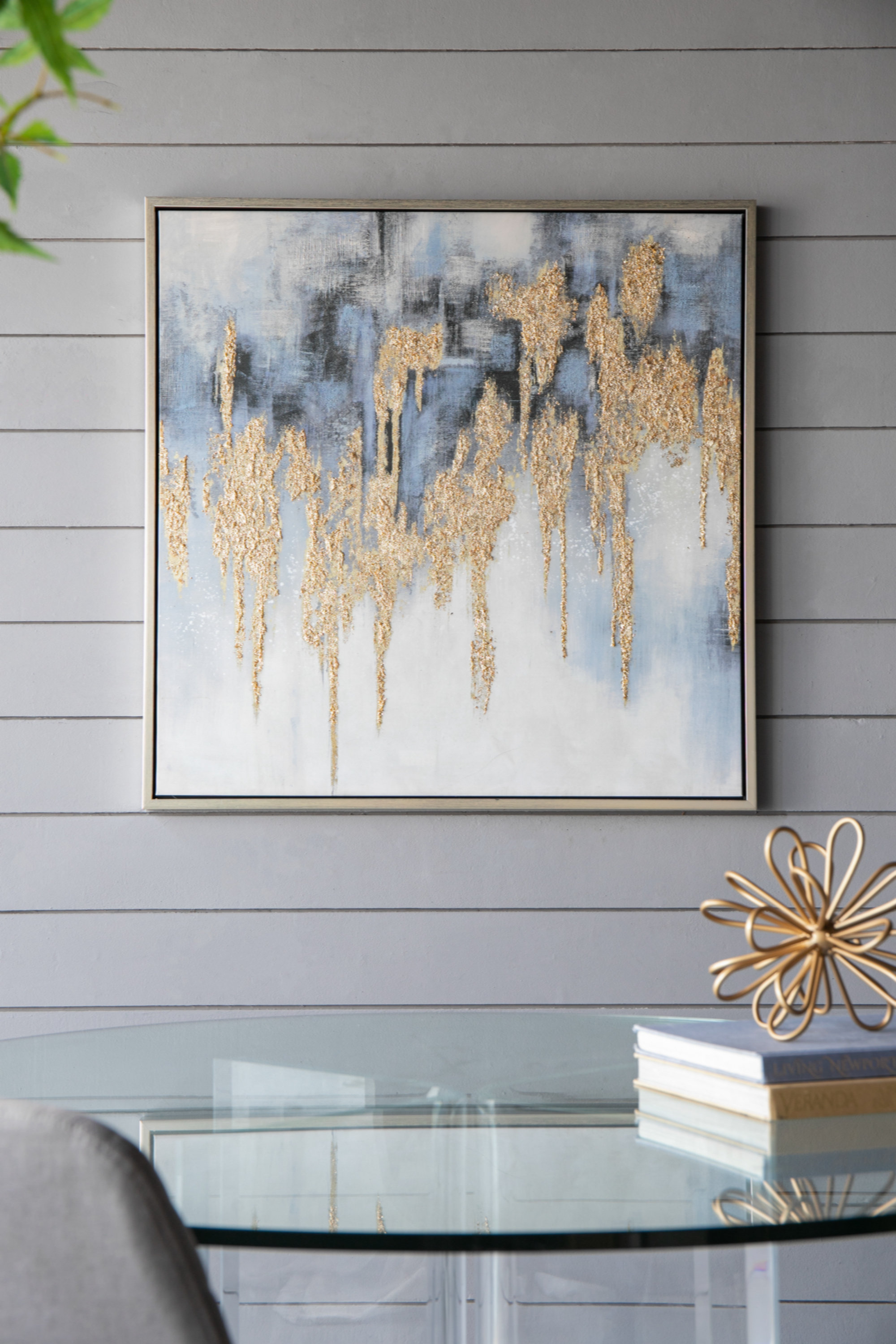 Brayden Studio® Modern Framed On Polyester Print | Wayfair