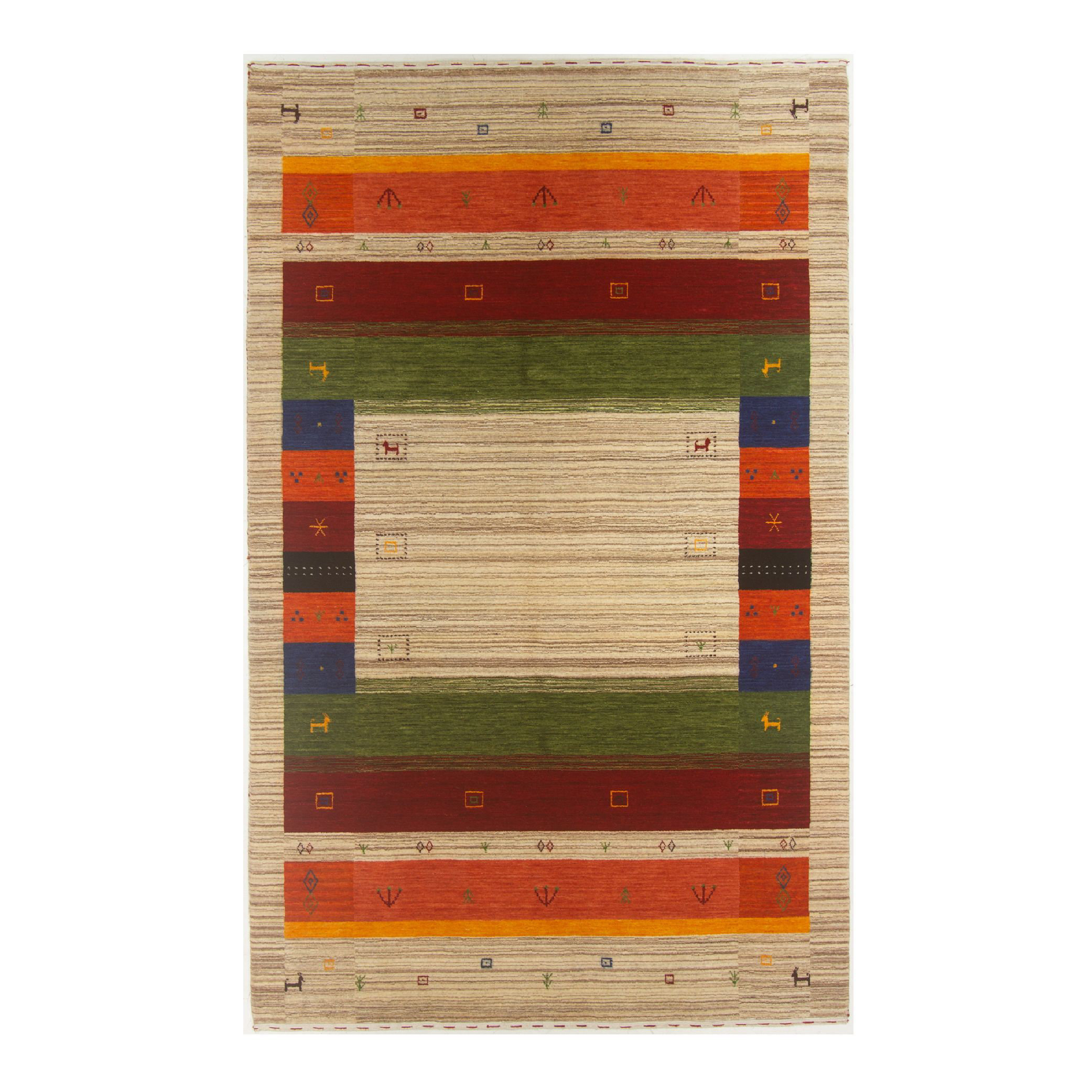 String Matter Hand Loomed Abstract Rug | Wayfair