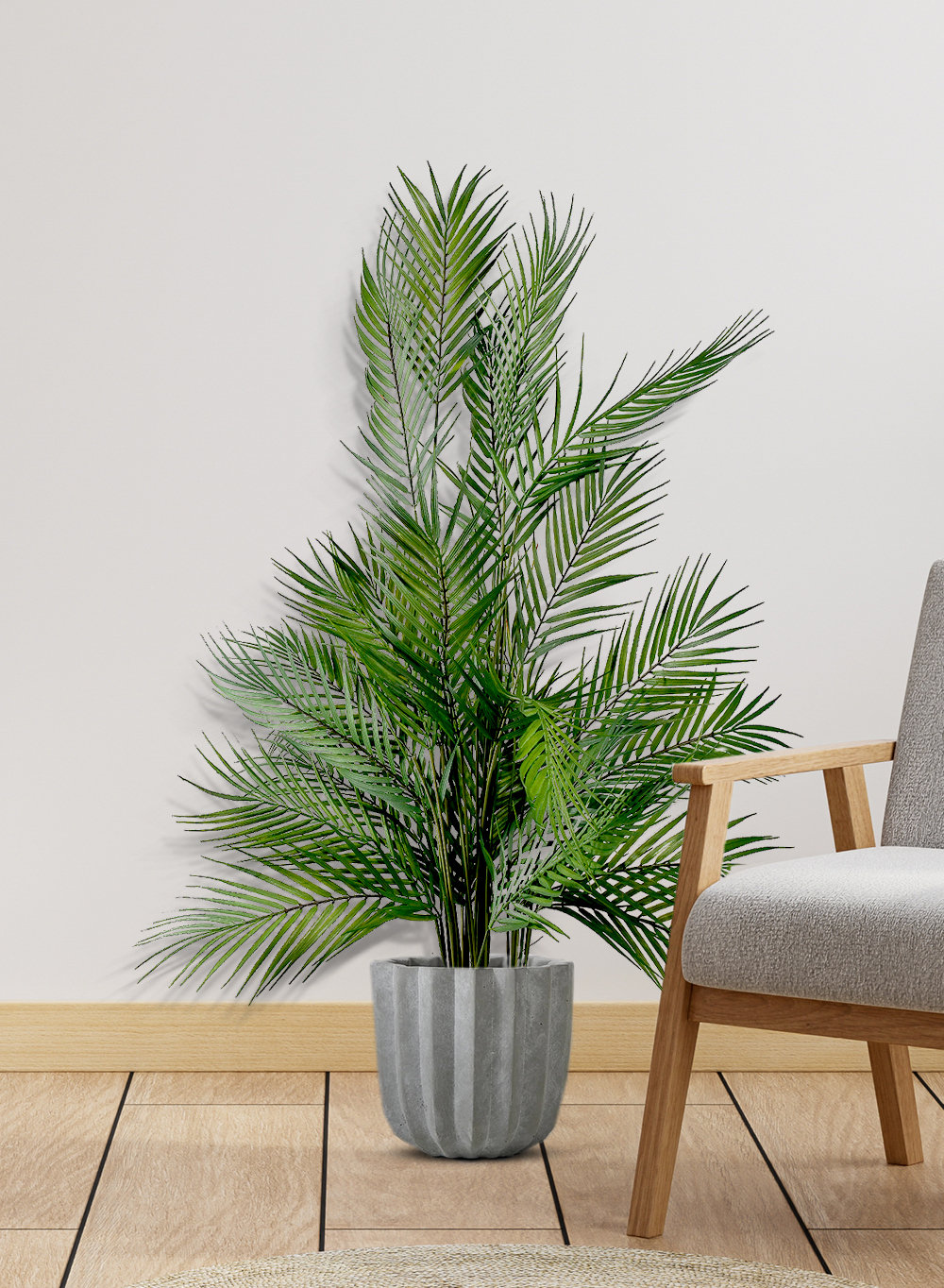 Primrue 45'' Faux Palm Tree in Pot - Wayfair Canada