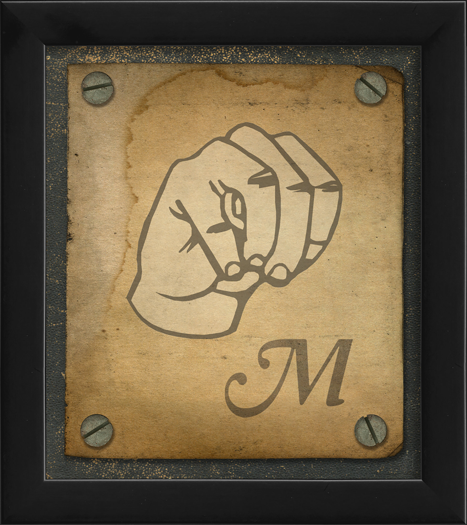 The Artwork Factory Sign M Framed Graphic Art - Wayfair Canada