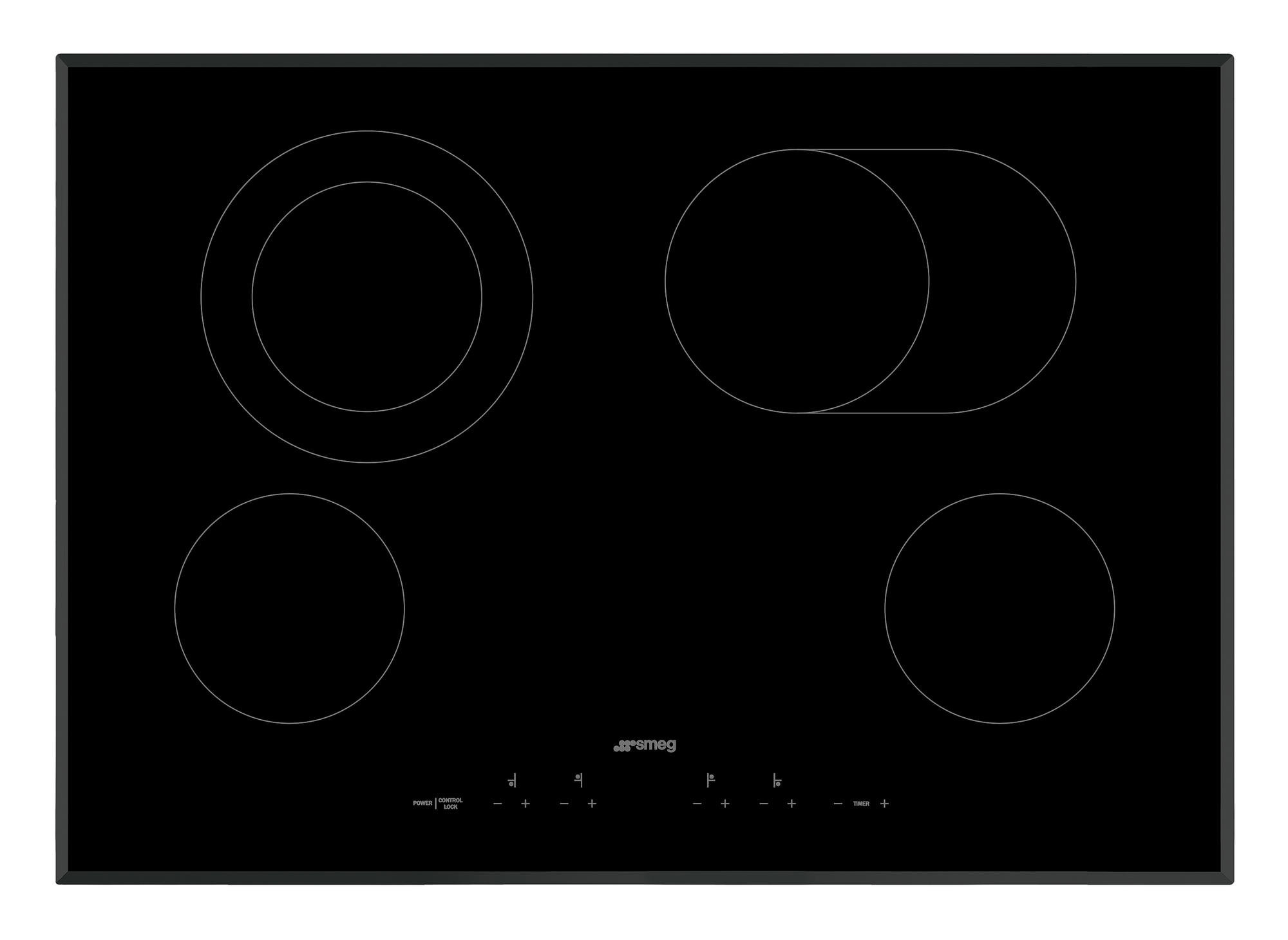 SMEG 28" Ceramic Electric Cooktop | Wayfair