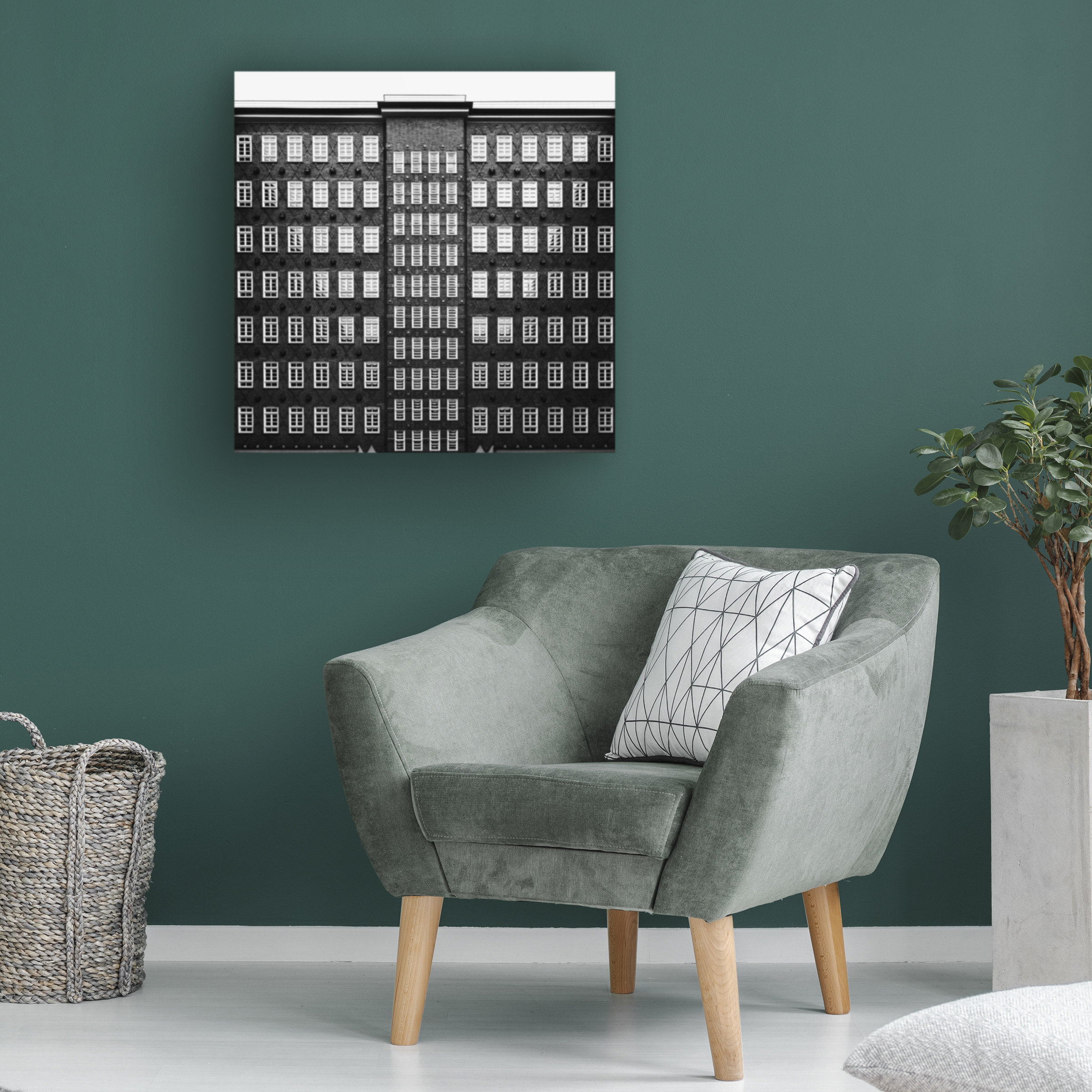 Ebern Designs Bolog Franz Baumann Kontorhaus Quarter Hamburg Canvas Art ...