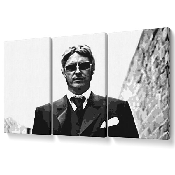 Ebern Designs Paul Weller Walk - 3 Piece Wrapped Canvas Graphic Art ...