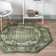 Bungalow Rose Giverny Power Loom Green Rug & Reviews | Wayfair