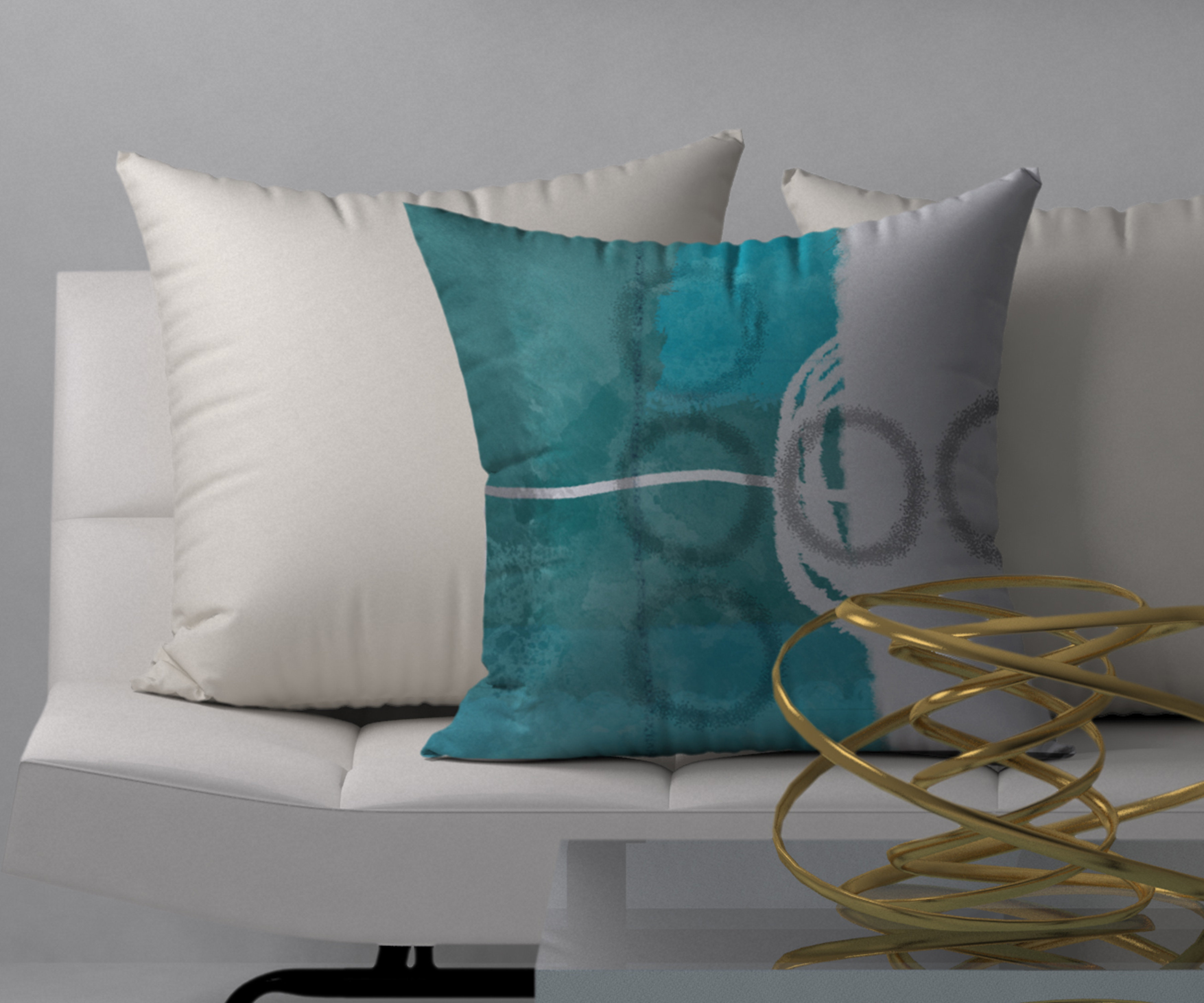 LeRoi Products Power Unblemished Square Throw Pillow | Wayfair