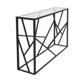 Orren Ellis Aderes Glass Top C End Table & Reviews | Wayfair