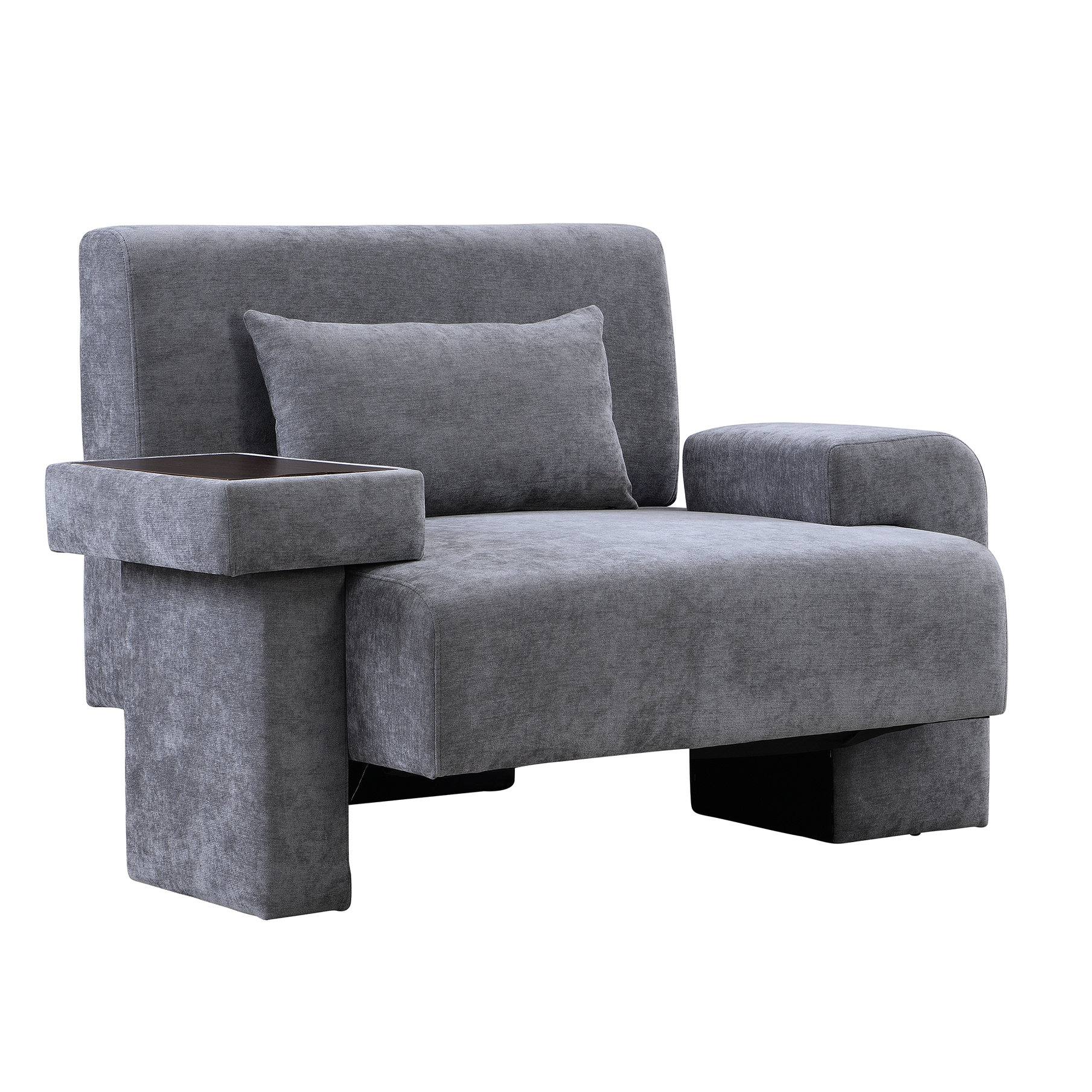 Latitude Run® Oversized Armchair With Workstation Armrest - 38'' Deep ...