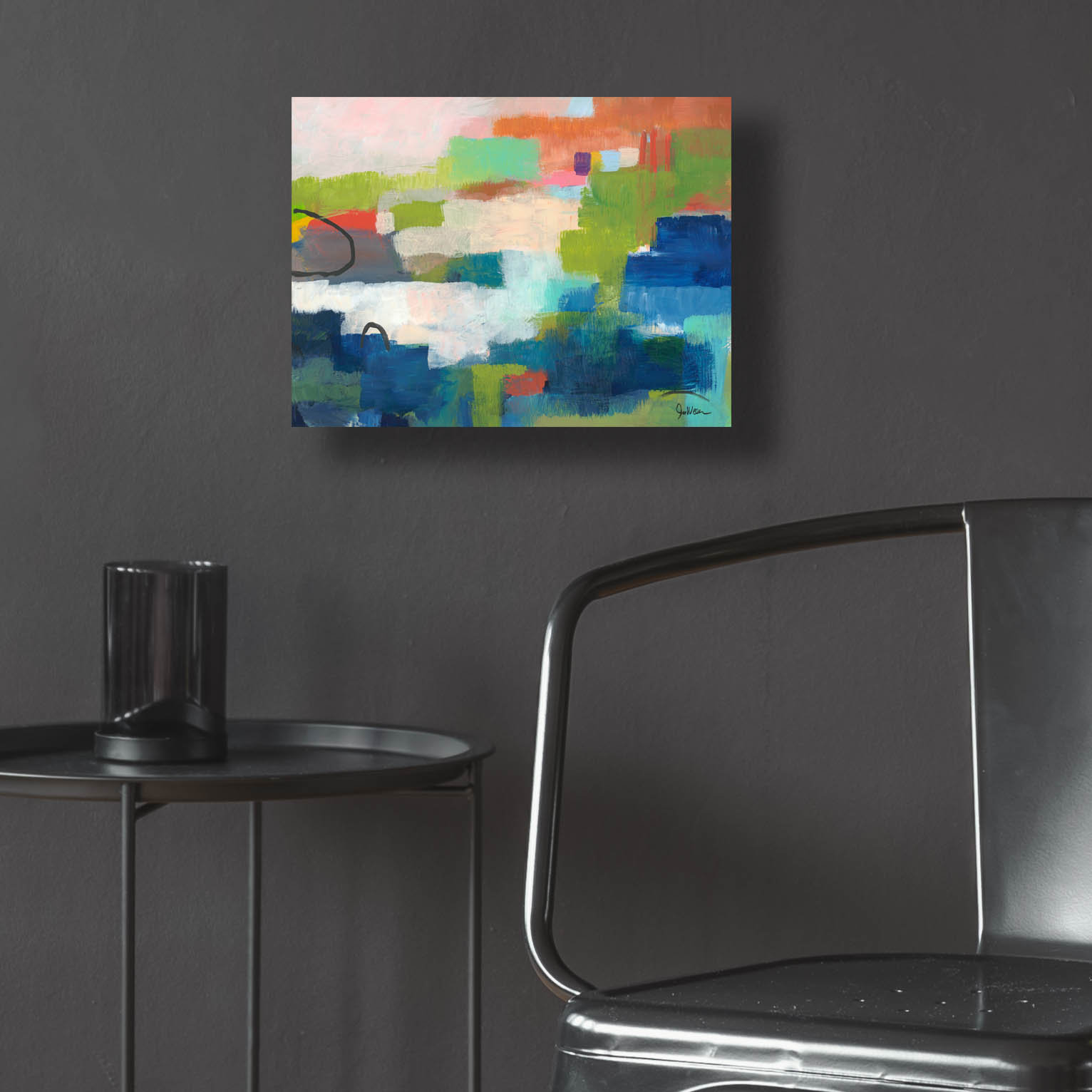 Epic Art 'Color Field No. 7' By Jan Weiss Acrylic " Color Field No. 7 ...