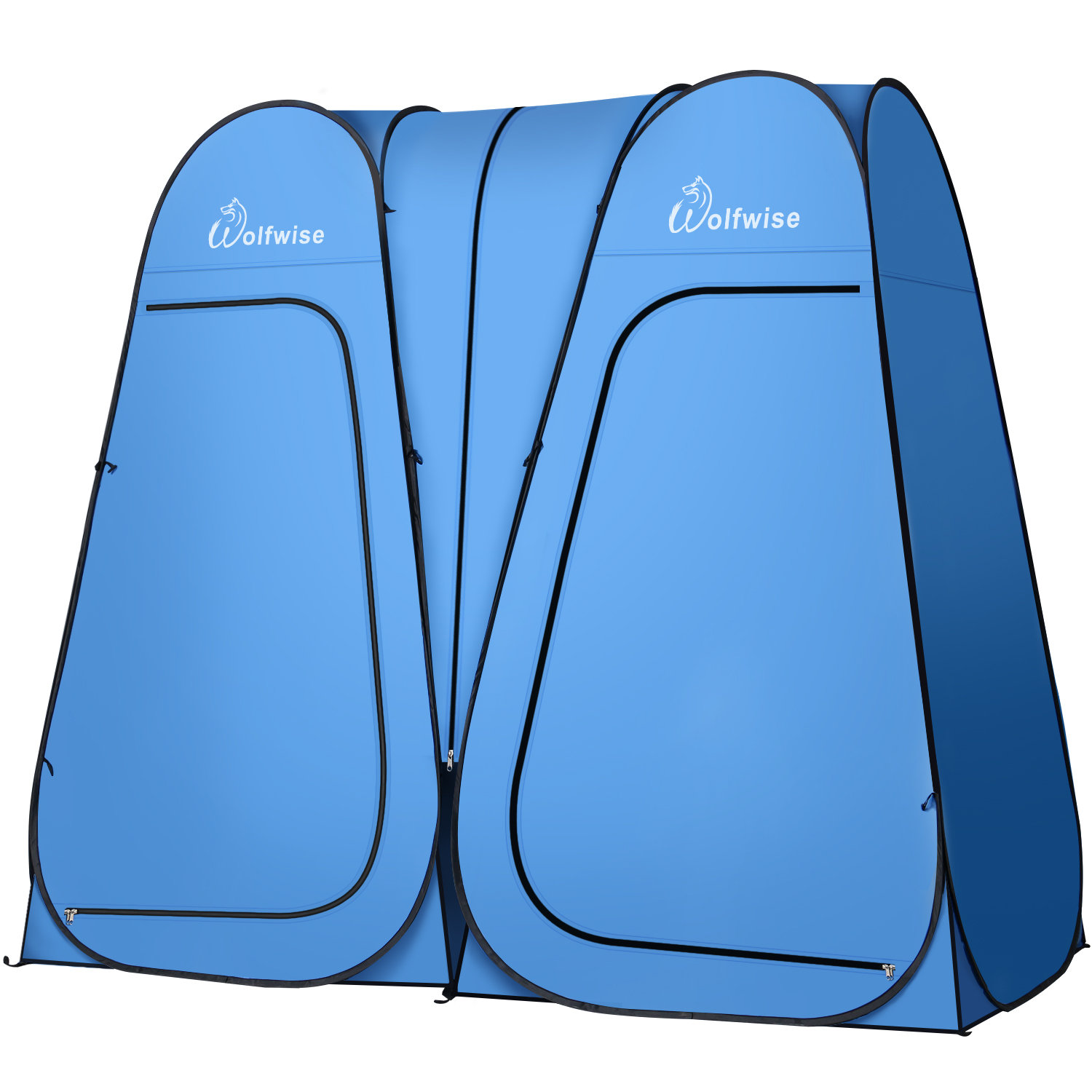 Lifewit 2 Room Pop Up Shower Privacy Tent Dressing Room Sun Shelter For ...