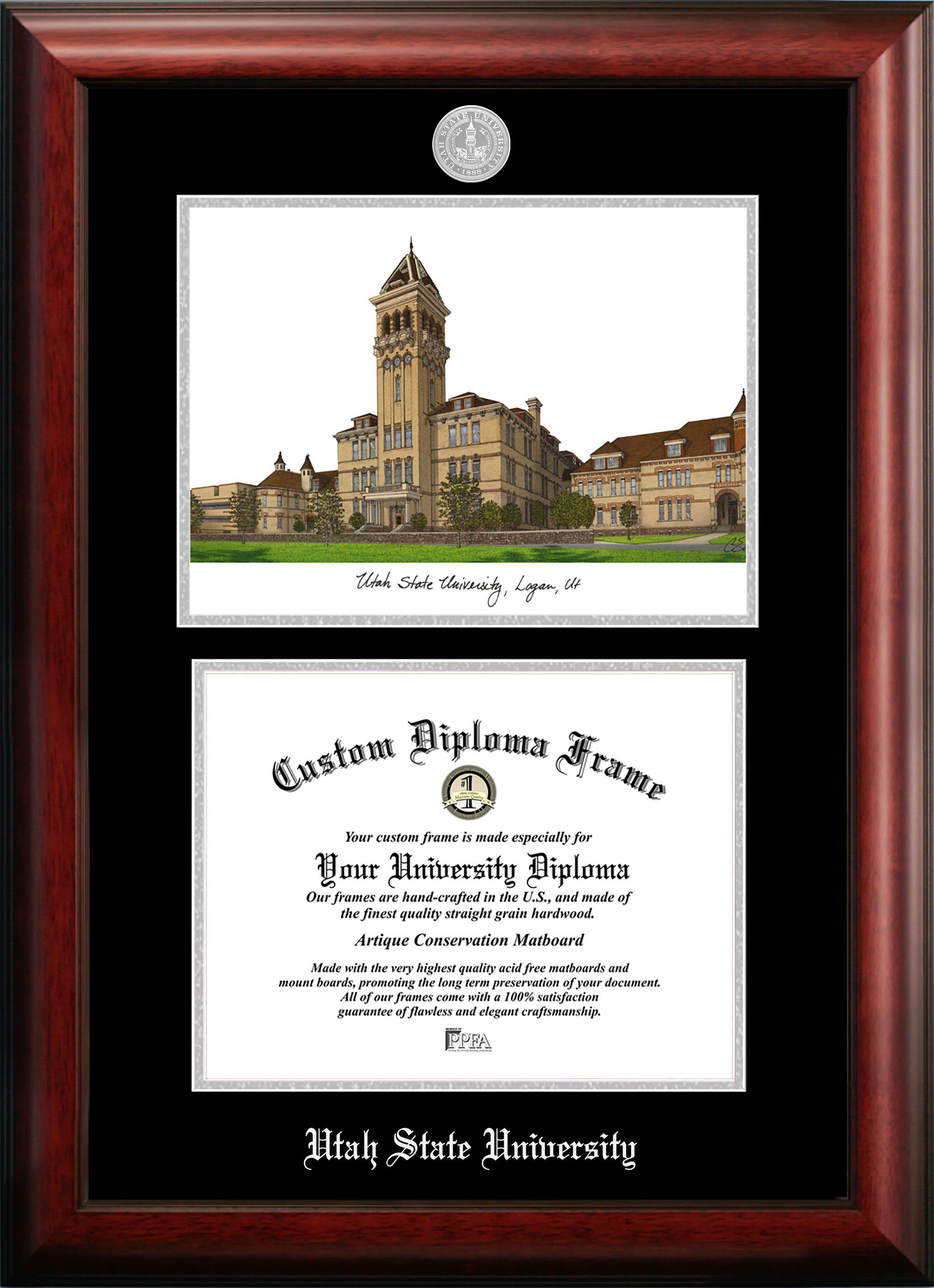 Campus Images Utah State University Picture Frame | Wayfair