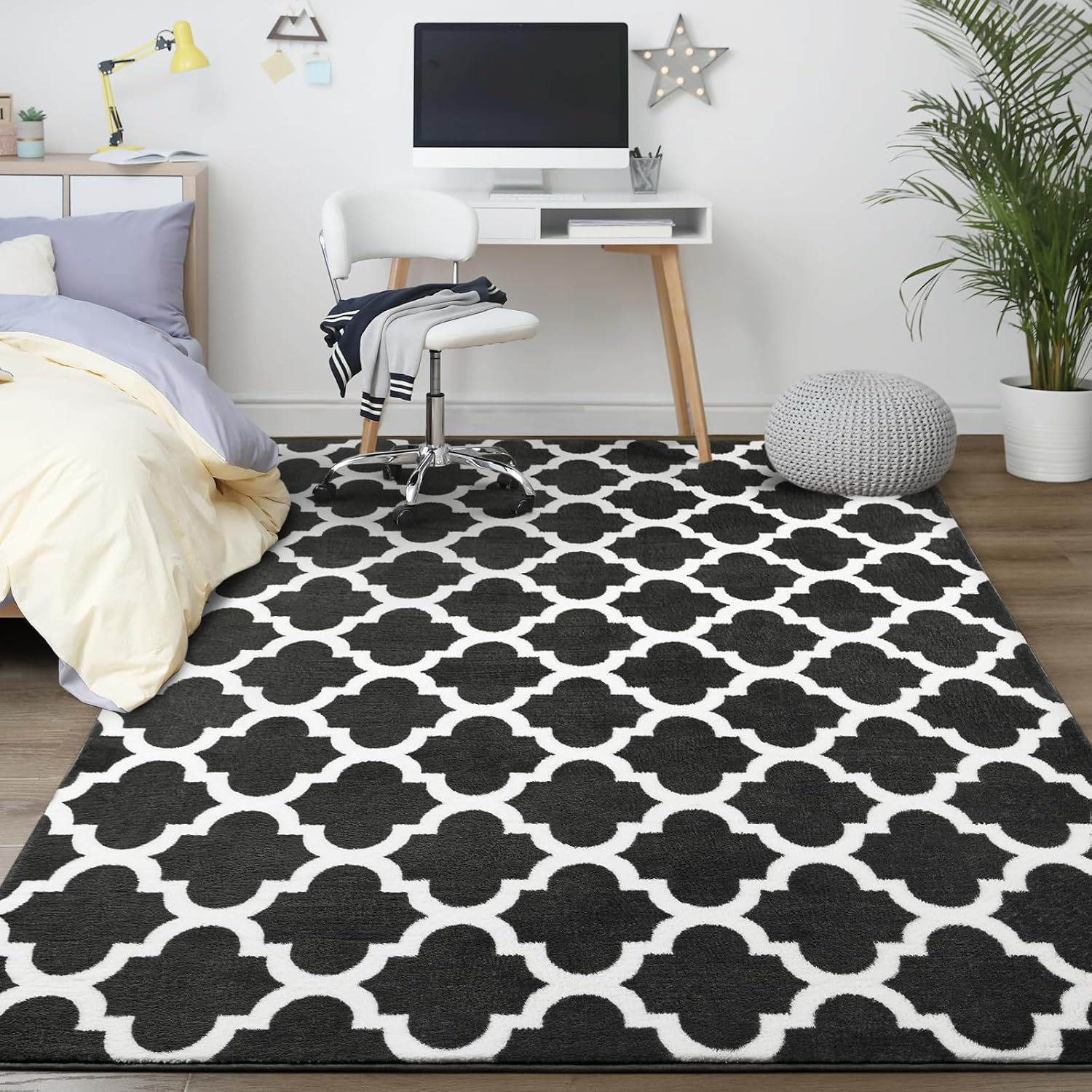 Red Barrel Studio Area Rug For Living Room, 6X9 Feet Modern Geometric ...