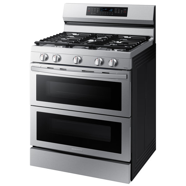 Samsung 6.0 cu. ft. Smart Freestanding Gas Range with Flex Duo™ & Air ...