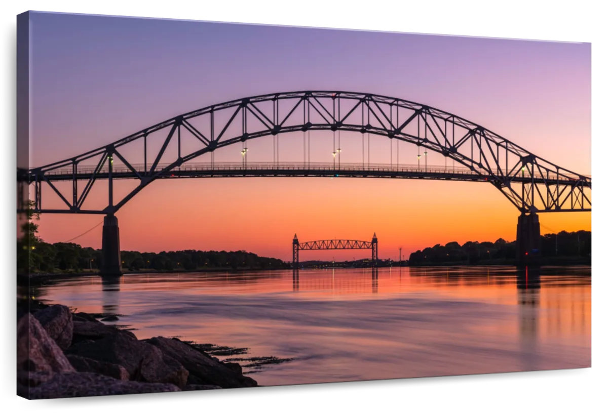 Elephant Stock Bourne Bridge Sunset | Wayfair
