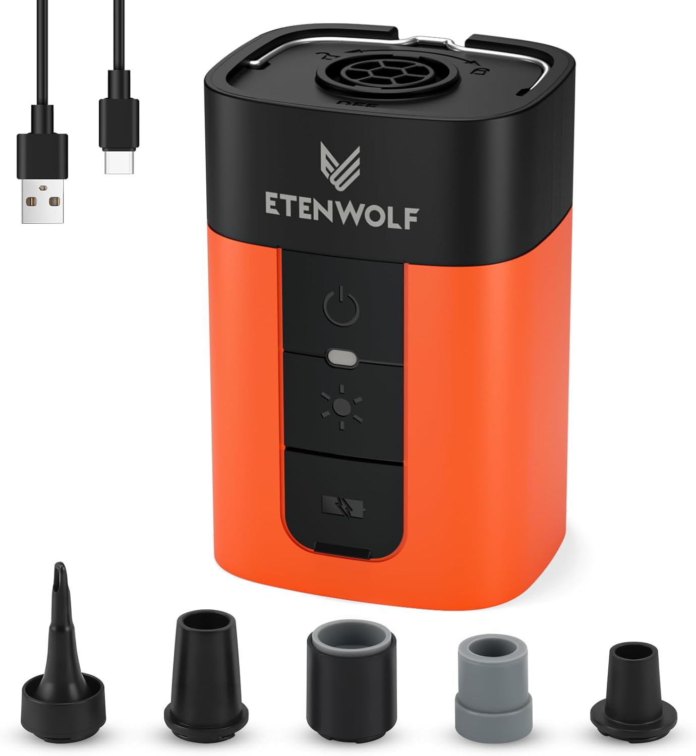 Zeki Shoggy Pump For Inflatables, Portable Electric Air Pump With 10400 ...
