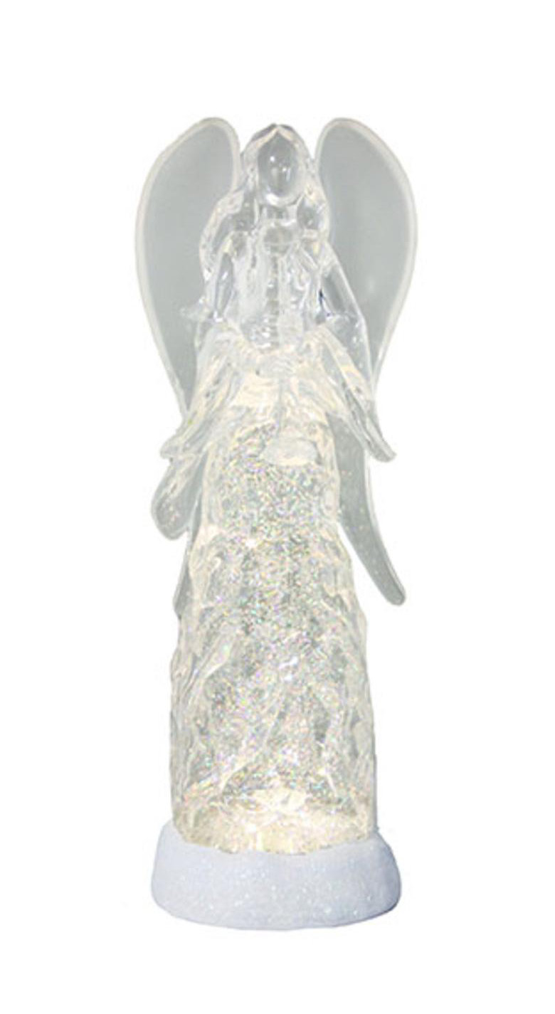 Northlight Seasonal 11.5" LED Lighted Color Changing Angel with Trumpet ...