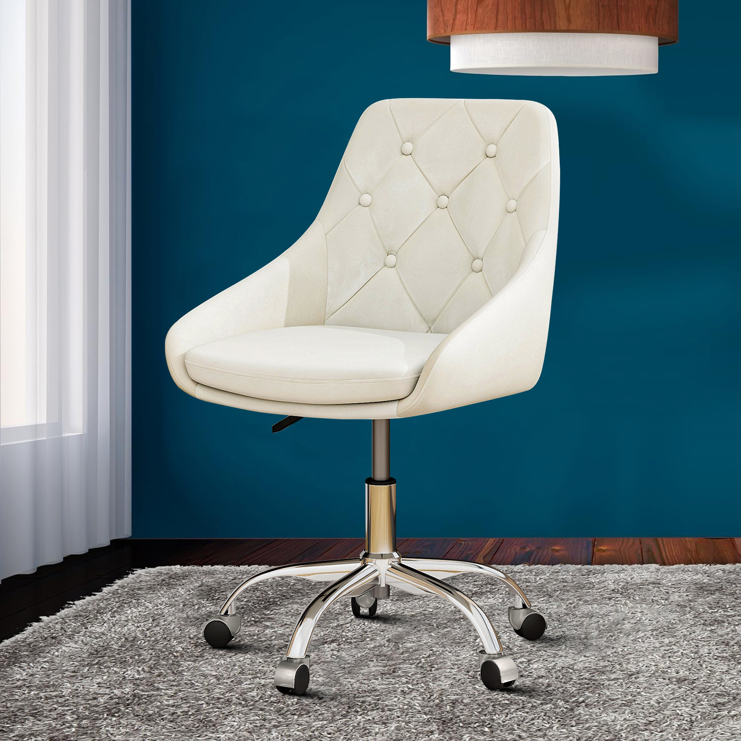 House of Hampton® Jensin Modern Comfortable Adjustable Height Office ...