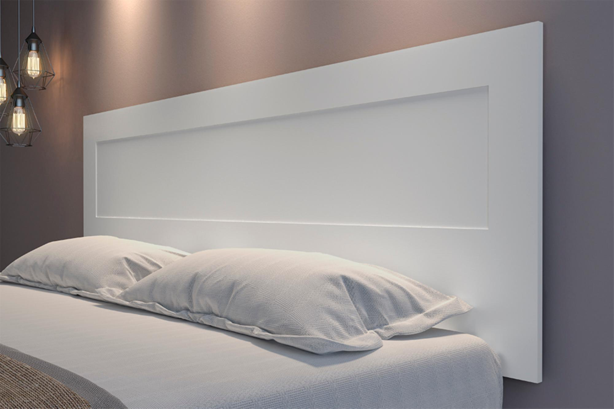 Kitsco Chaney Queen Bed Headboard, Sand | Wayfair