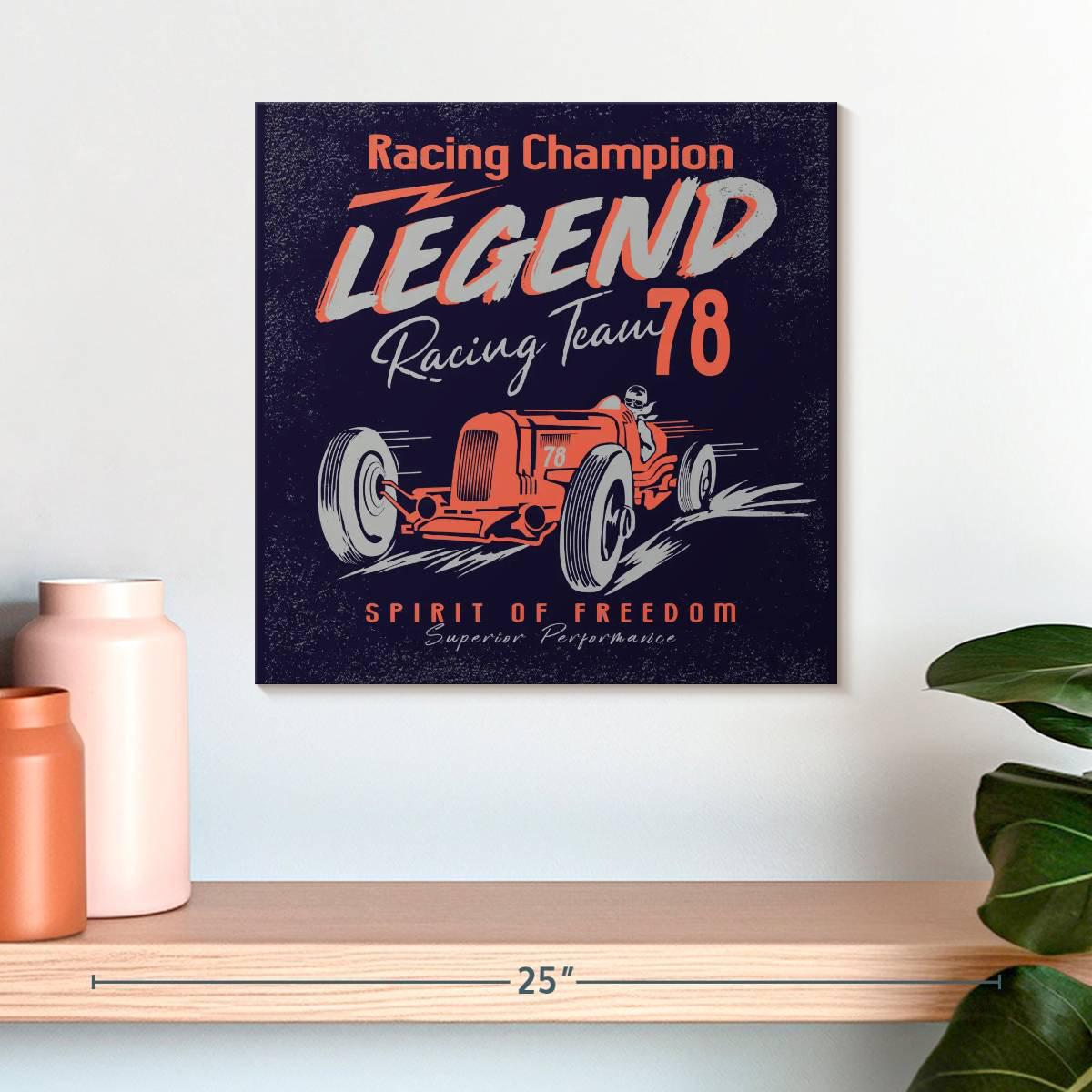 Ebern Designs Sireci Racing Legend Poster | Wayfair