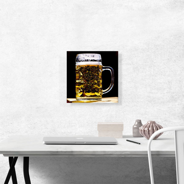 ARTCANVAS " Beer Mug Bar Decor " | Wayfair