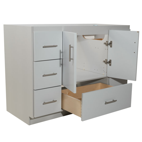 Simplicity by Strasser Simplicity 48" Single Bathroom Vanity Base only ...