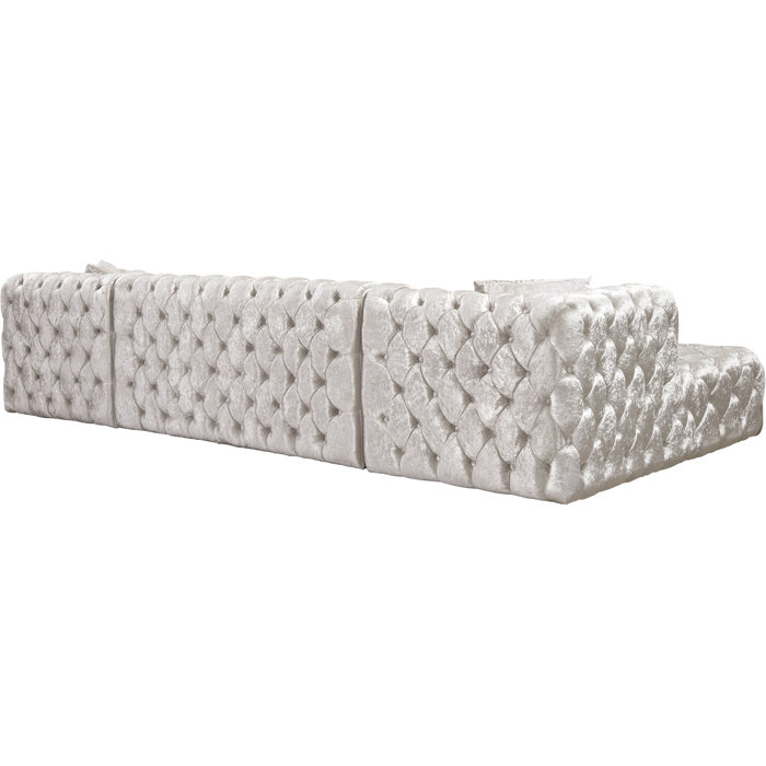 House of Hampton® Dymone Upholstered Sectional | Wayfair