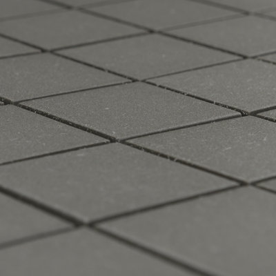 Qube Tiles Sage 2" x 2" Square Porcelain Matte Mosaic Tile | Wayfair