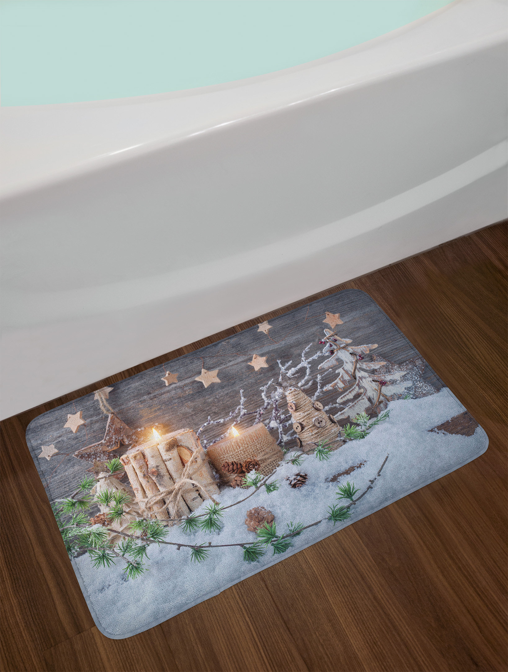 East Urban Home Gusnel Bath Mat | Wayfair
