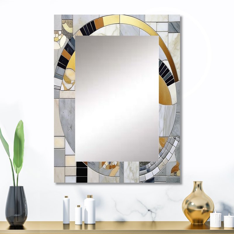 abstract shape mirror
