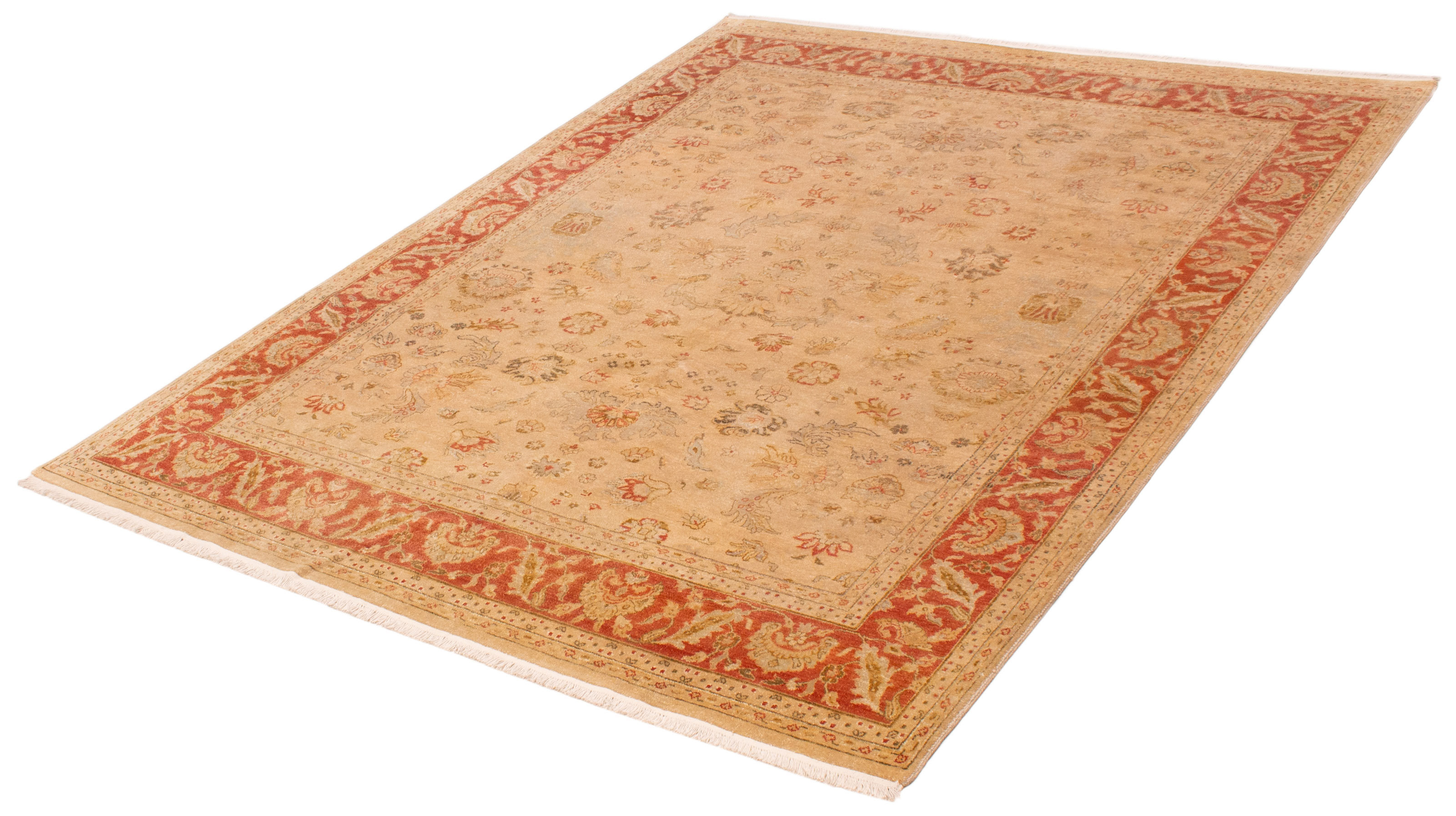 Isabelline One-of-a-Kind 7'10" X 9'9" Area Rug in Tan | Wayfair