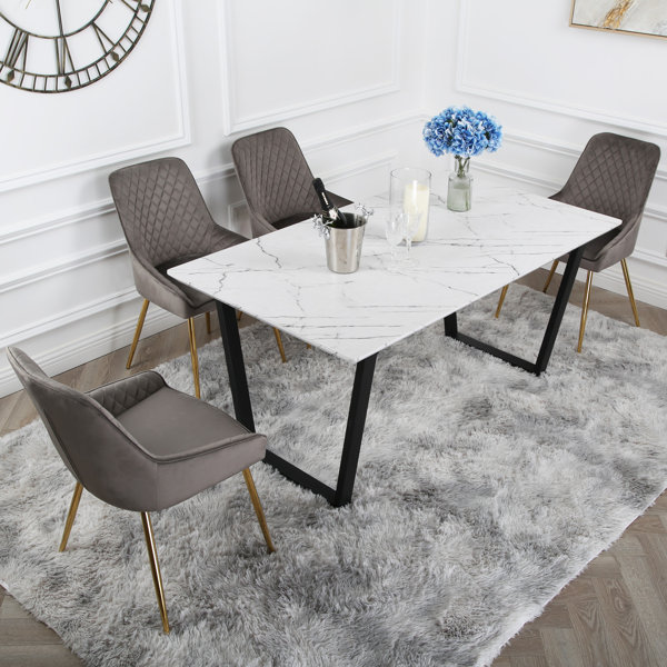 Brayden Studio Asfand 4 - Person Dining Set | Wayfair.co.uk