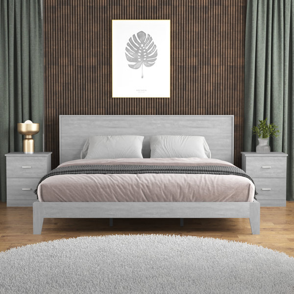 Ebern Designs Wexler 3 Piece Bedroom Set & Reviews | Wayfair