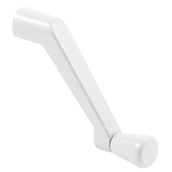Prime-Line Casement Operator Crank Handle with 11/32 in. Bore, White ...