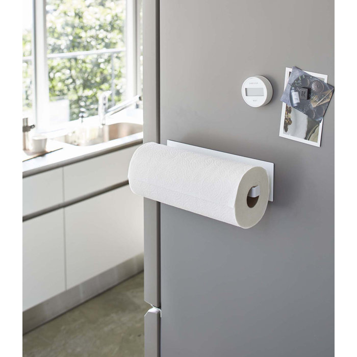 Yamazaki USA Tower Magnetic Wall Mounted Paper Towel Holder & Reviews ...