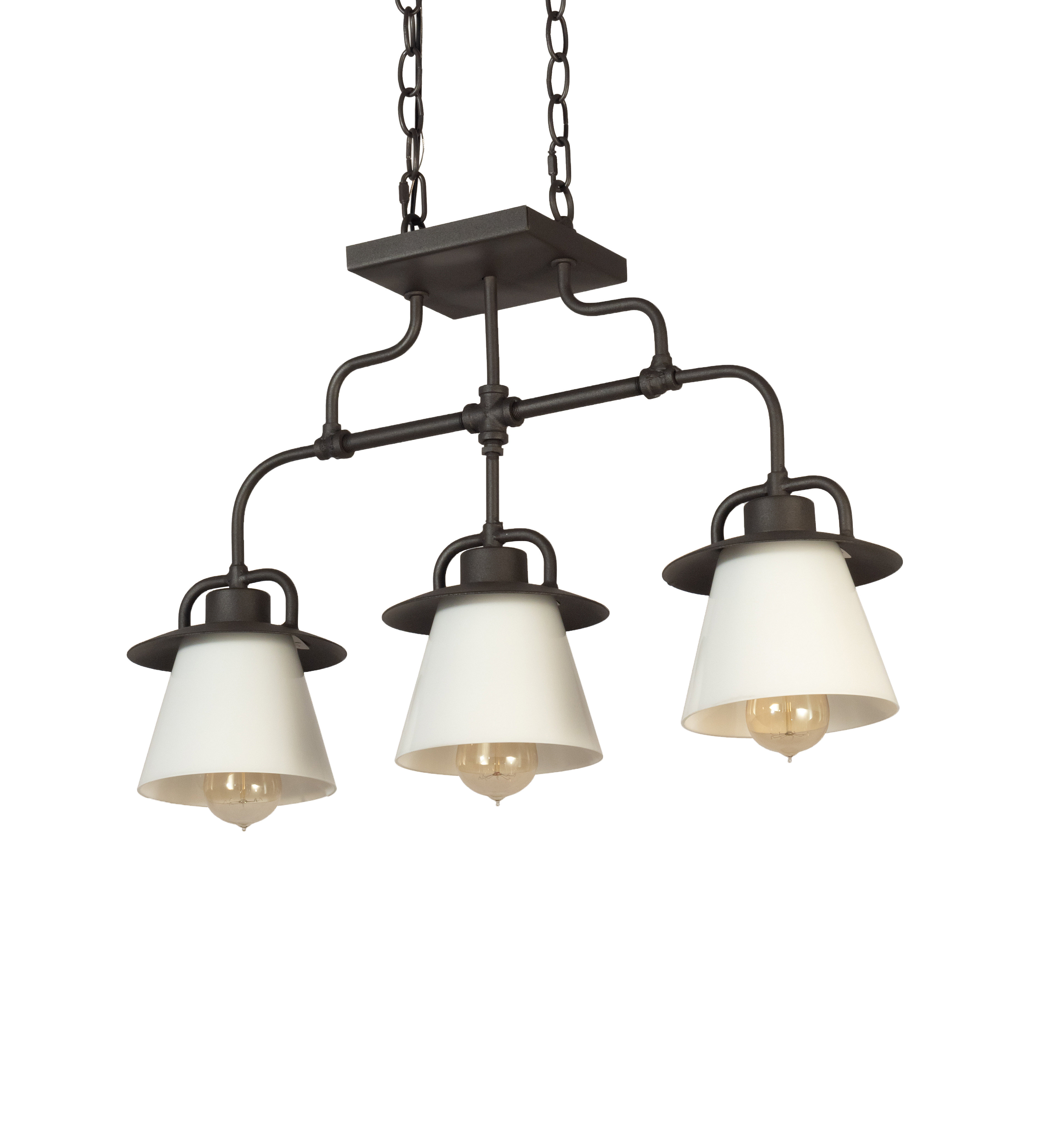 2nd Ave Lighting 3 - Light Kitchen Island Linear Pendant | Wayfair