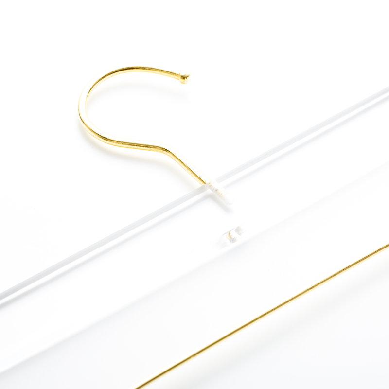 Home Cube USA HomeCube USA 13" Acrylic Hangers with Gold Hooks ...