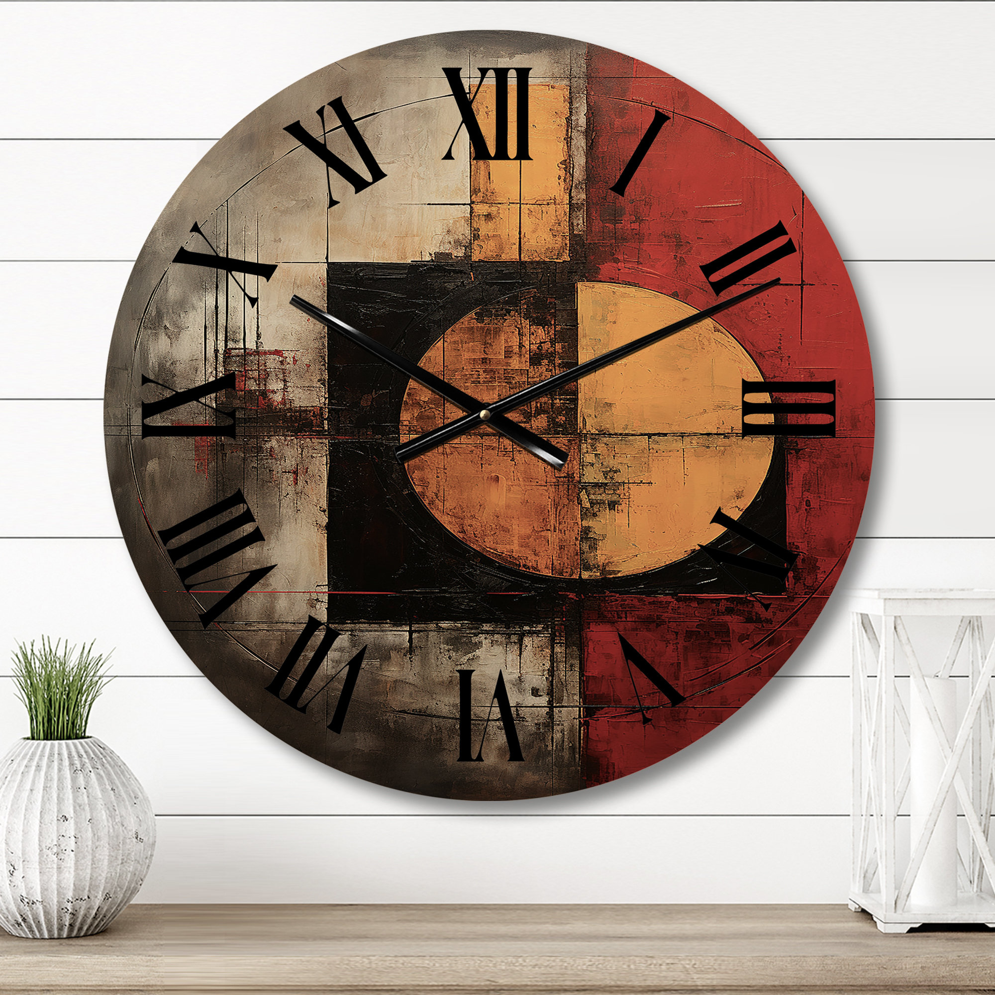 East Urban Home Belgian Dialogue with Geometric Abstraction VI - Modern ...